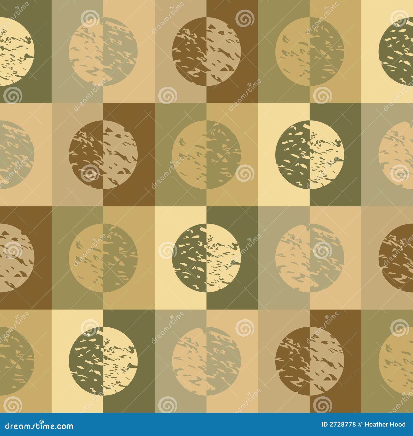 Green circles and squares stock vector. Illustration of circles - 2728778