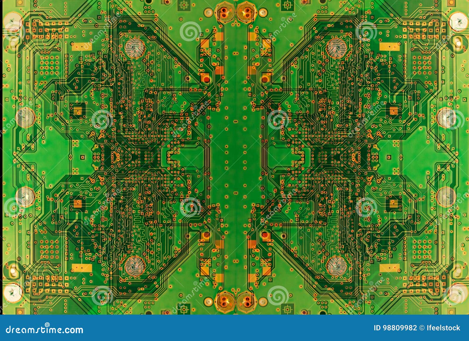 Circuit board abstract stock photo. Image of integrated - 98809982