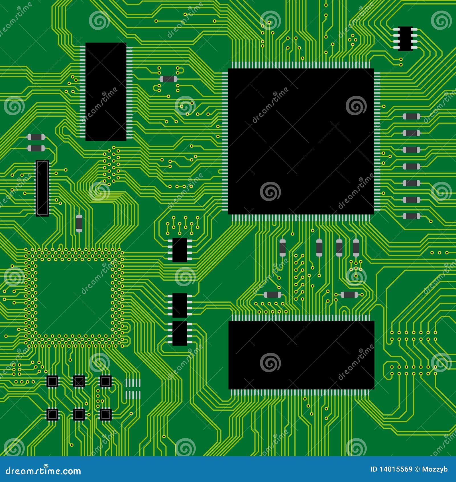 Xubuntu 16042 Green Circuit Board Wallpaper Wwwgnome HD Green Circuit