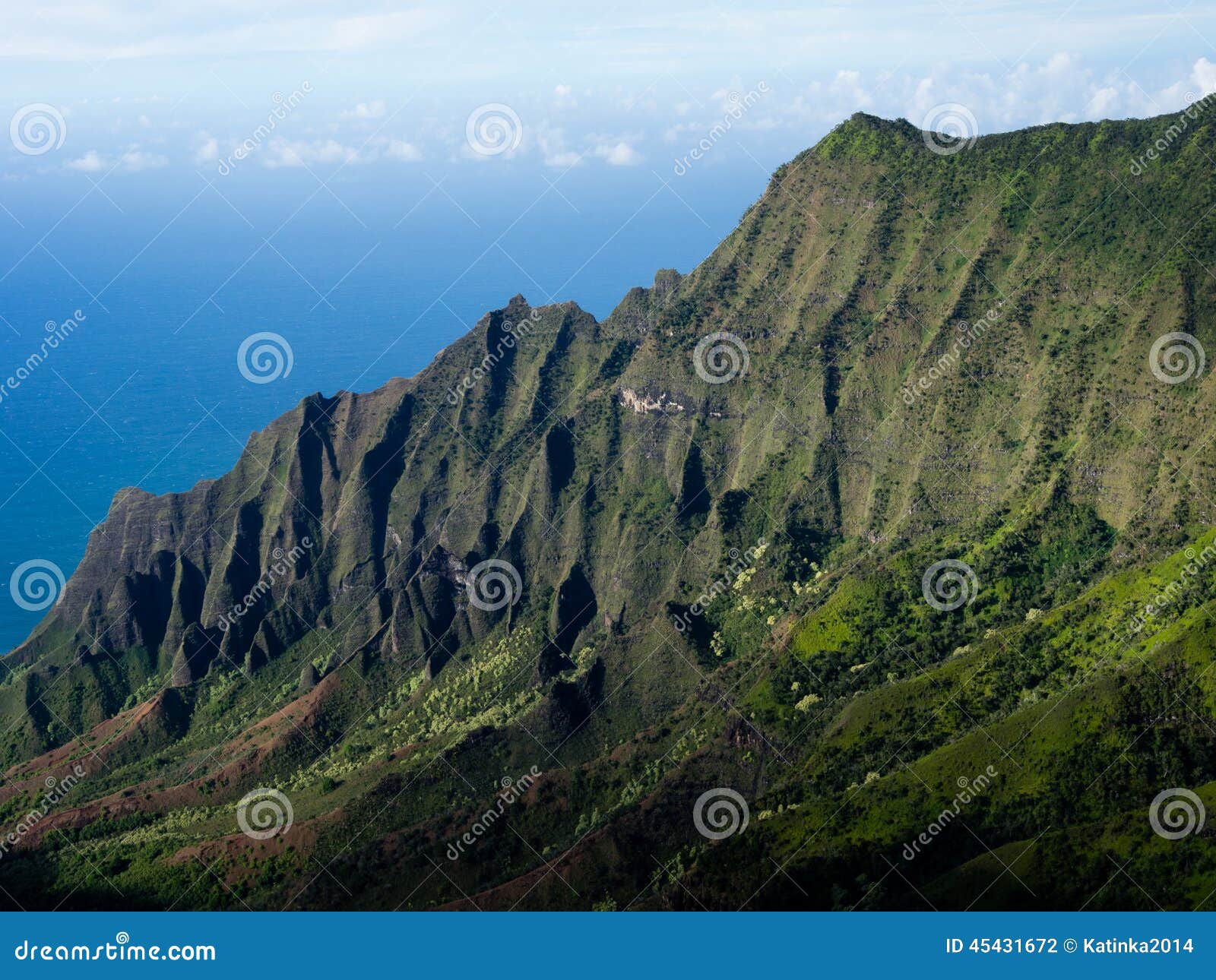 Green cliffs stock photo. Image of green, evening, overlook - 45431672