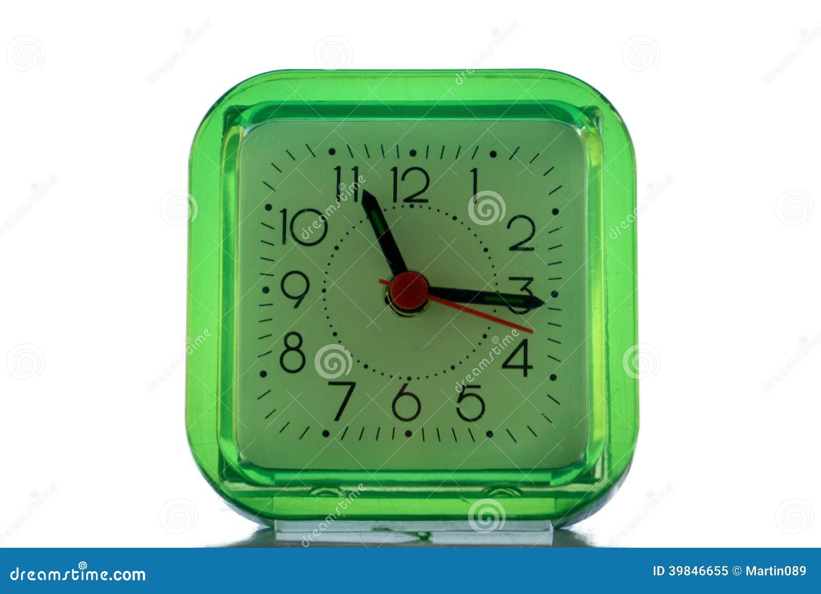 Green clock stock image. Image of occasion, classical - 39846655