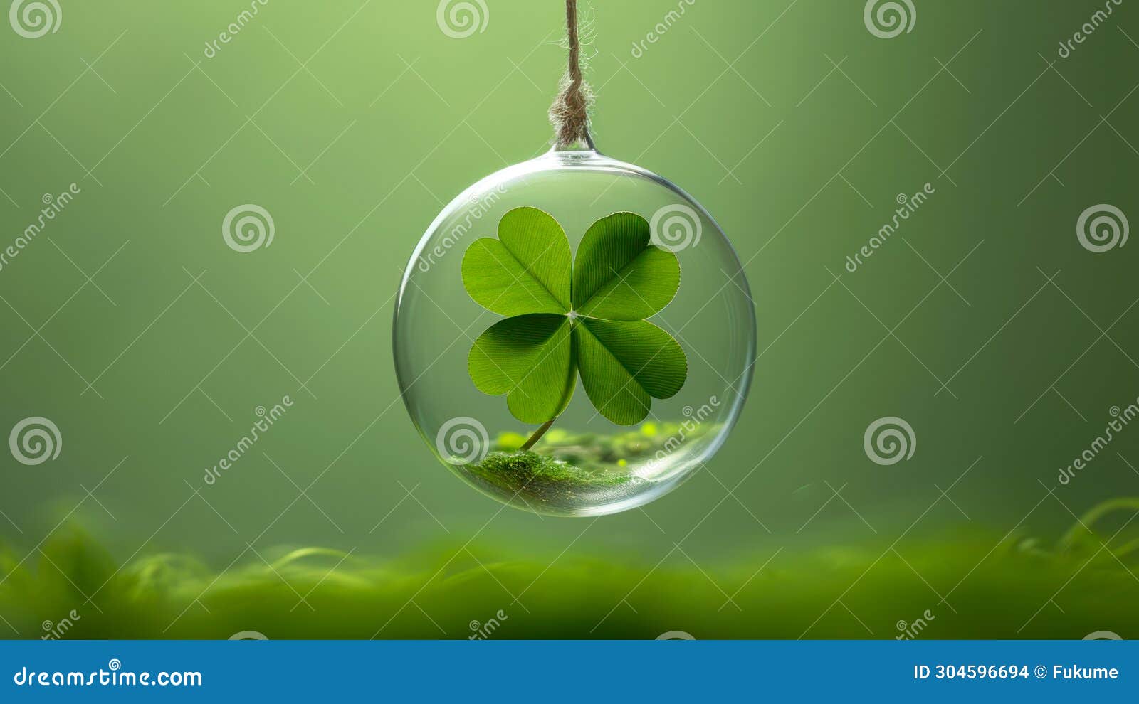Green Clover Symbol of Good Luck. Stock Photo - Image of sign, icon ...