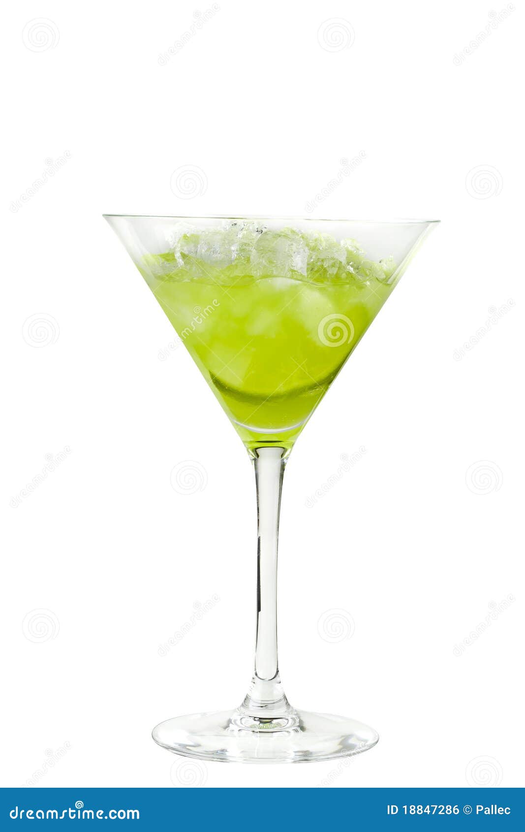 Green cocktail stock photo. Image of clear, reflection - 18847286