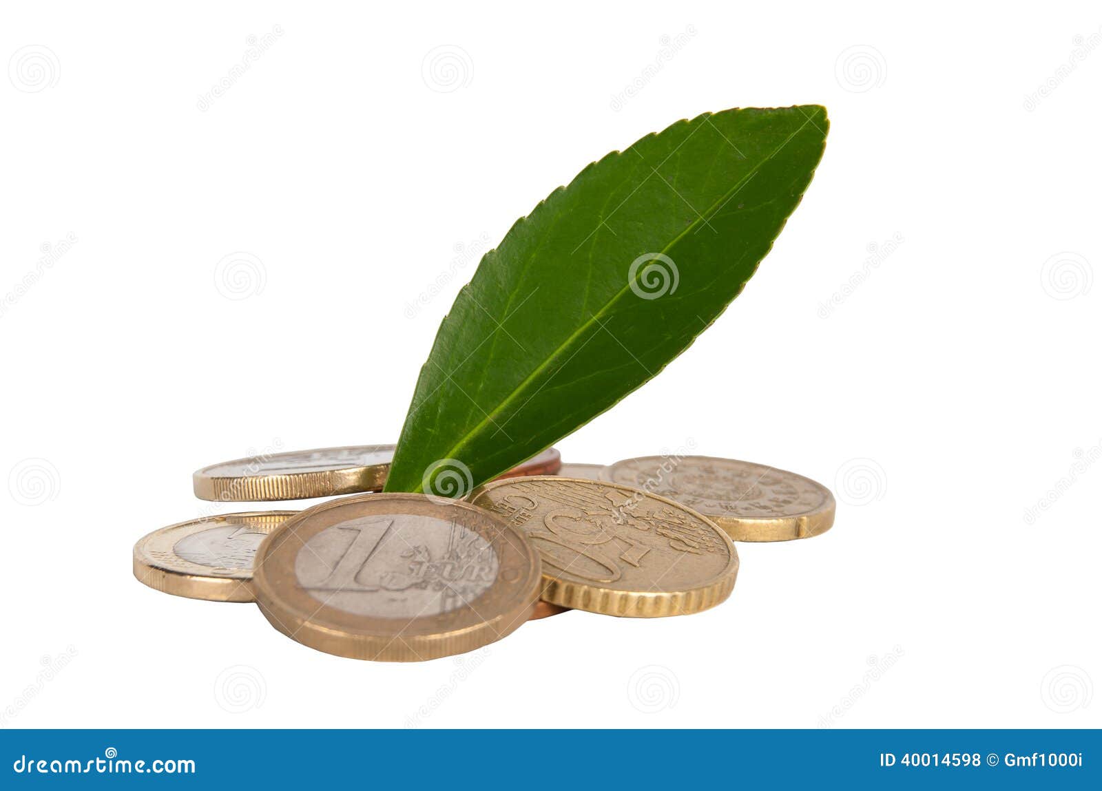 Green coin concept stock photo. Image of money, business - 40014598