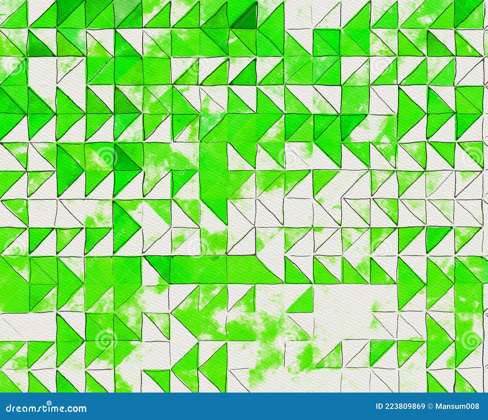 Green Color of Abstract Background Stock Illustration - Illustration of ...