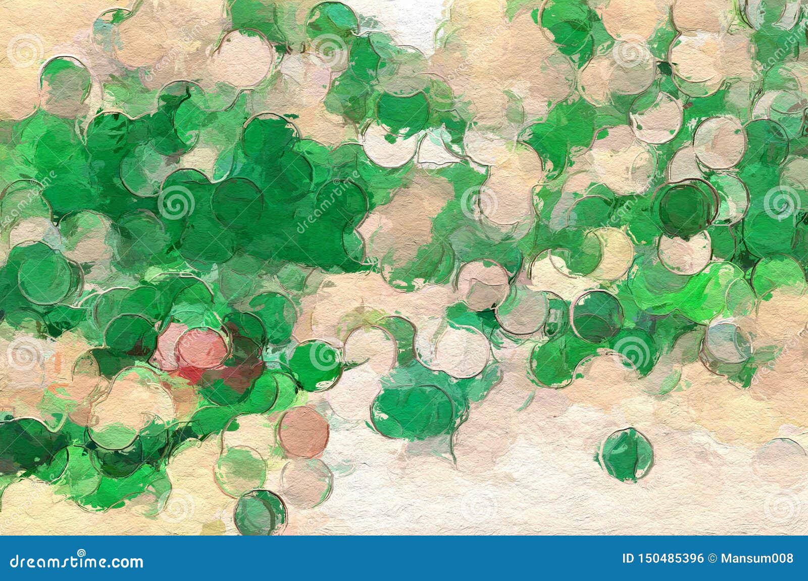 Green Color Abstract Pattern Background Stock Illustration ...