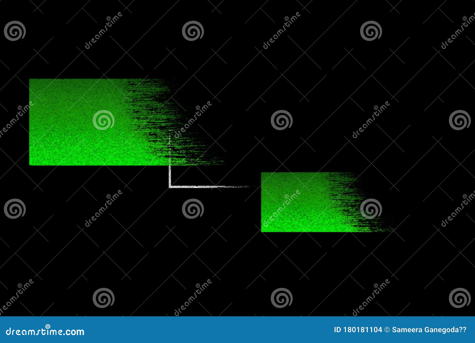 Green color art stock illustration. Illustration of pattern - 180181104