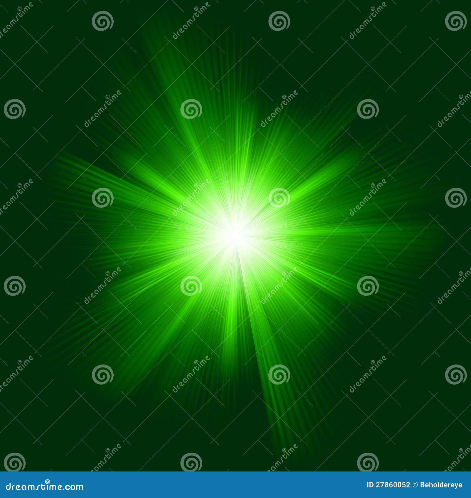 Green Color Design with a Burst. EPS 8 Stock Vector - Illustration of ...