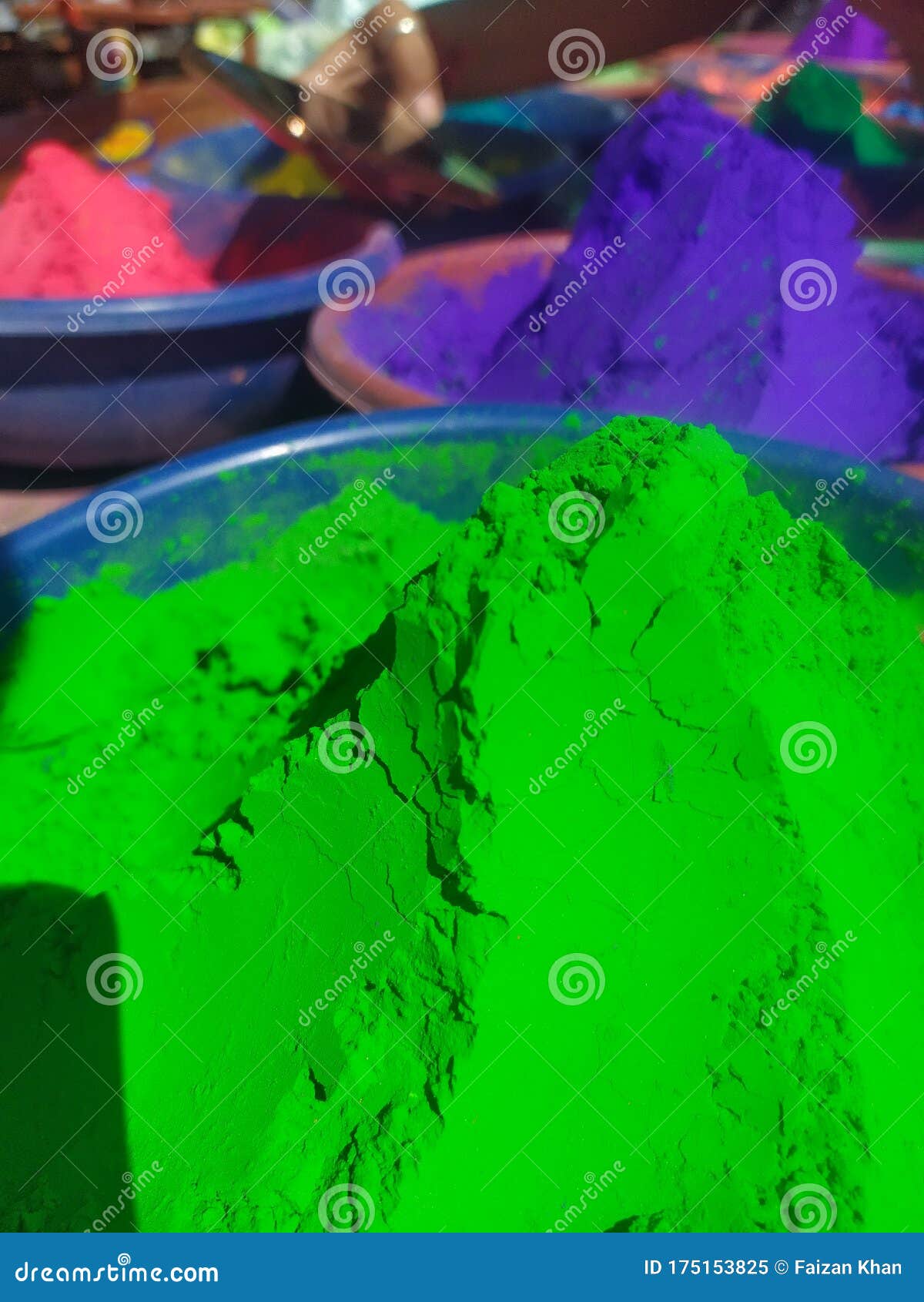 Green color dry powder stock image. Image of jewellery - 175153825