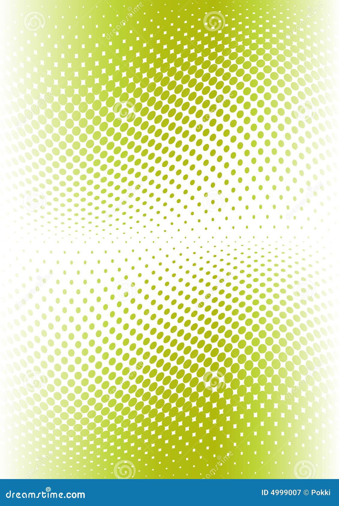 Green Color Halftone. Vector Stock Vector - Illustration of background ...
