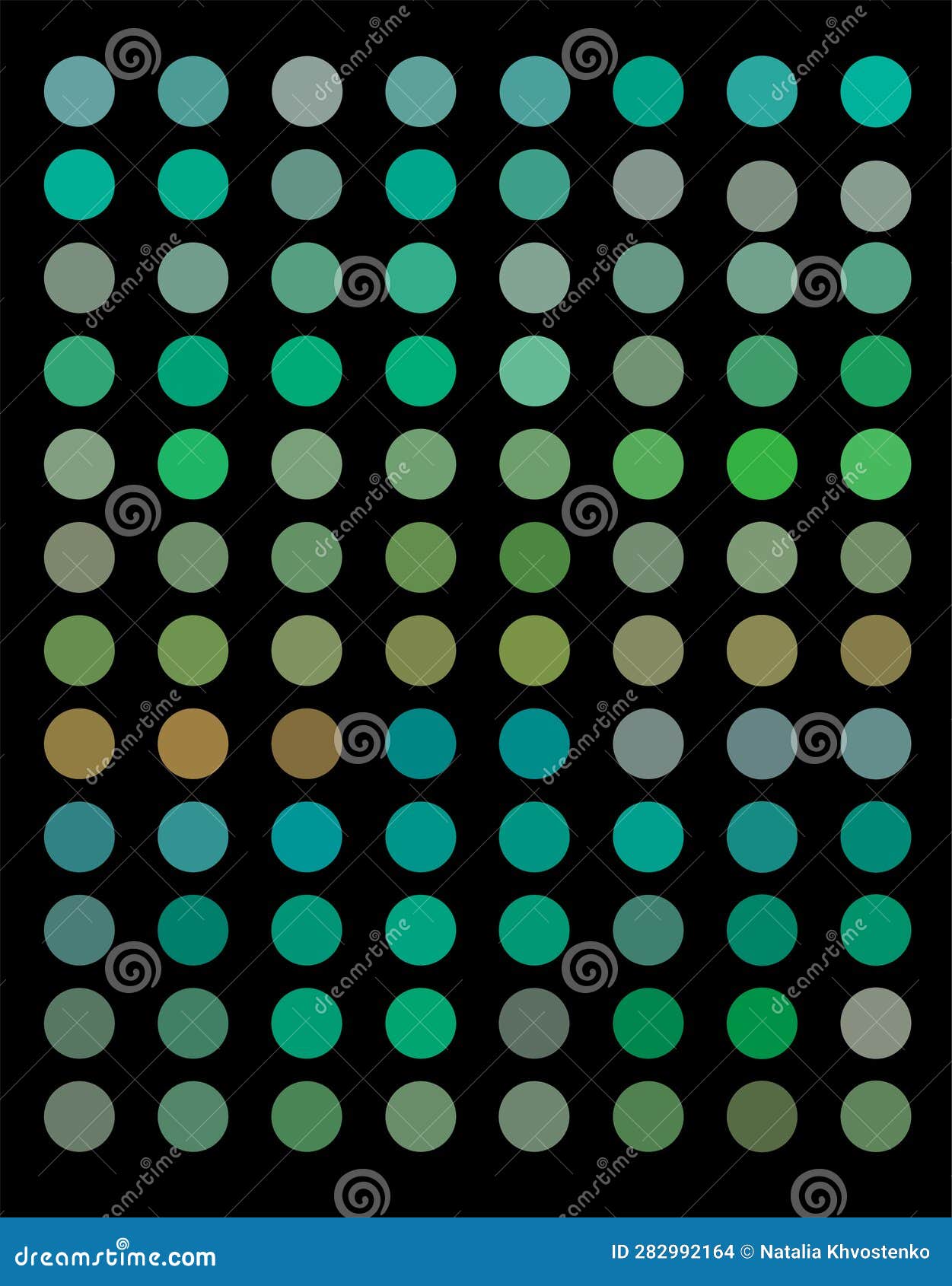 Green Color Palette. Fresh Shades Stock Vector - Illustration of ...