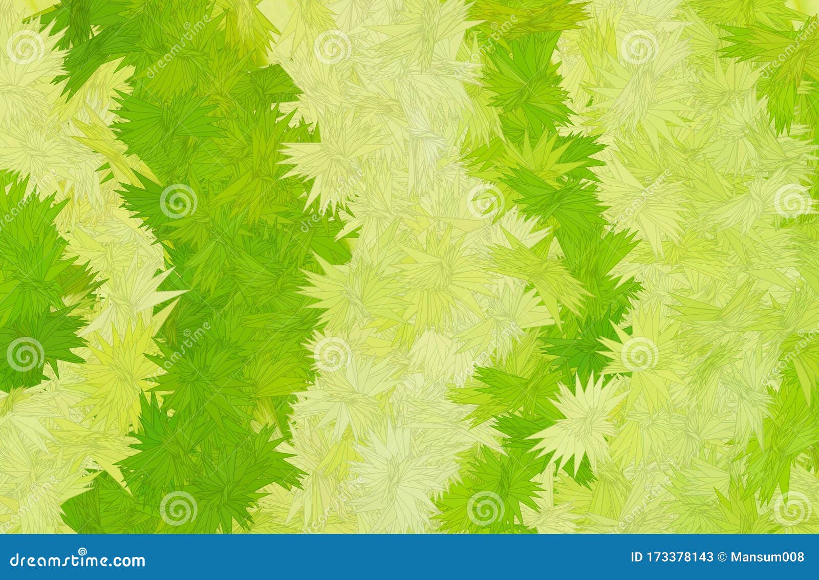 Green Color Pattern Background Stock Illustration - Illustration of ...