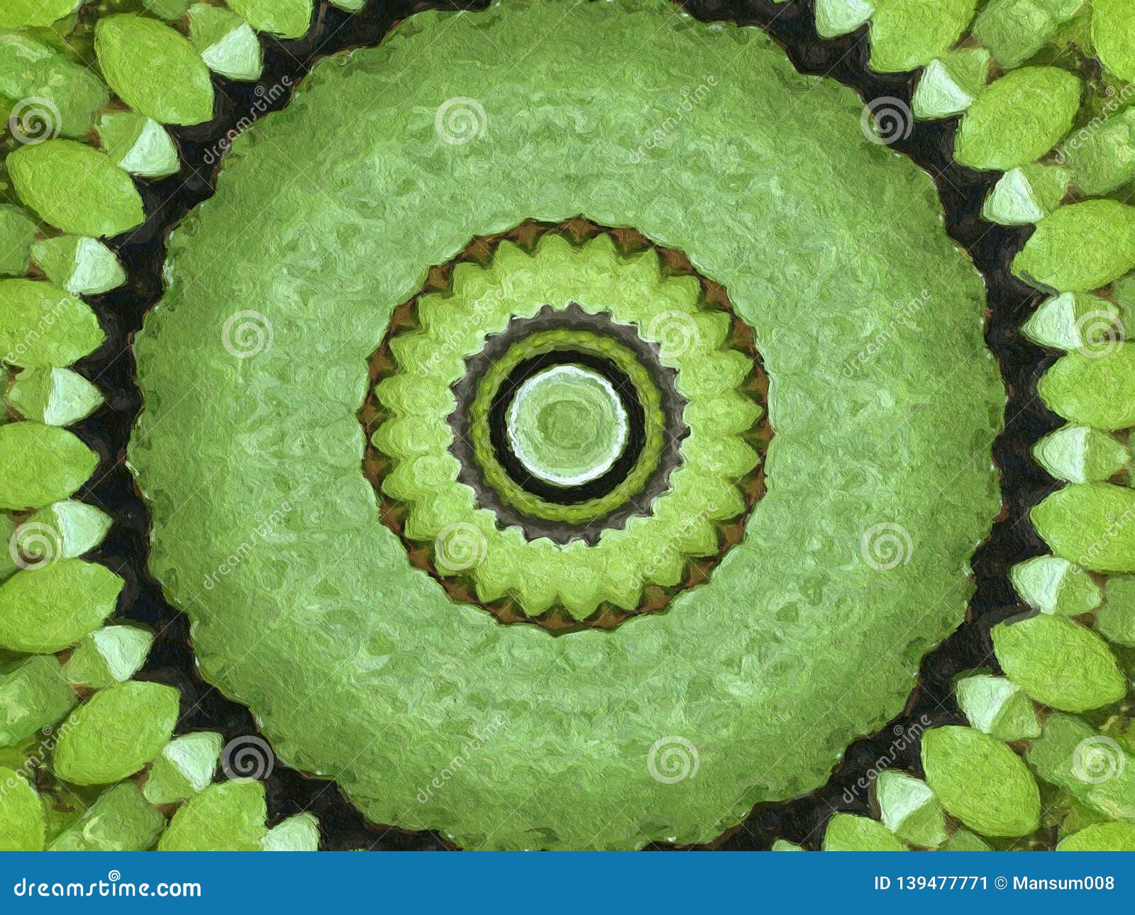 Green Color Pattern Background Stock Illustration - Illustration of ...