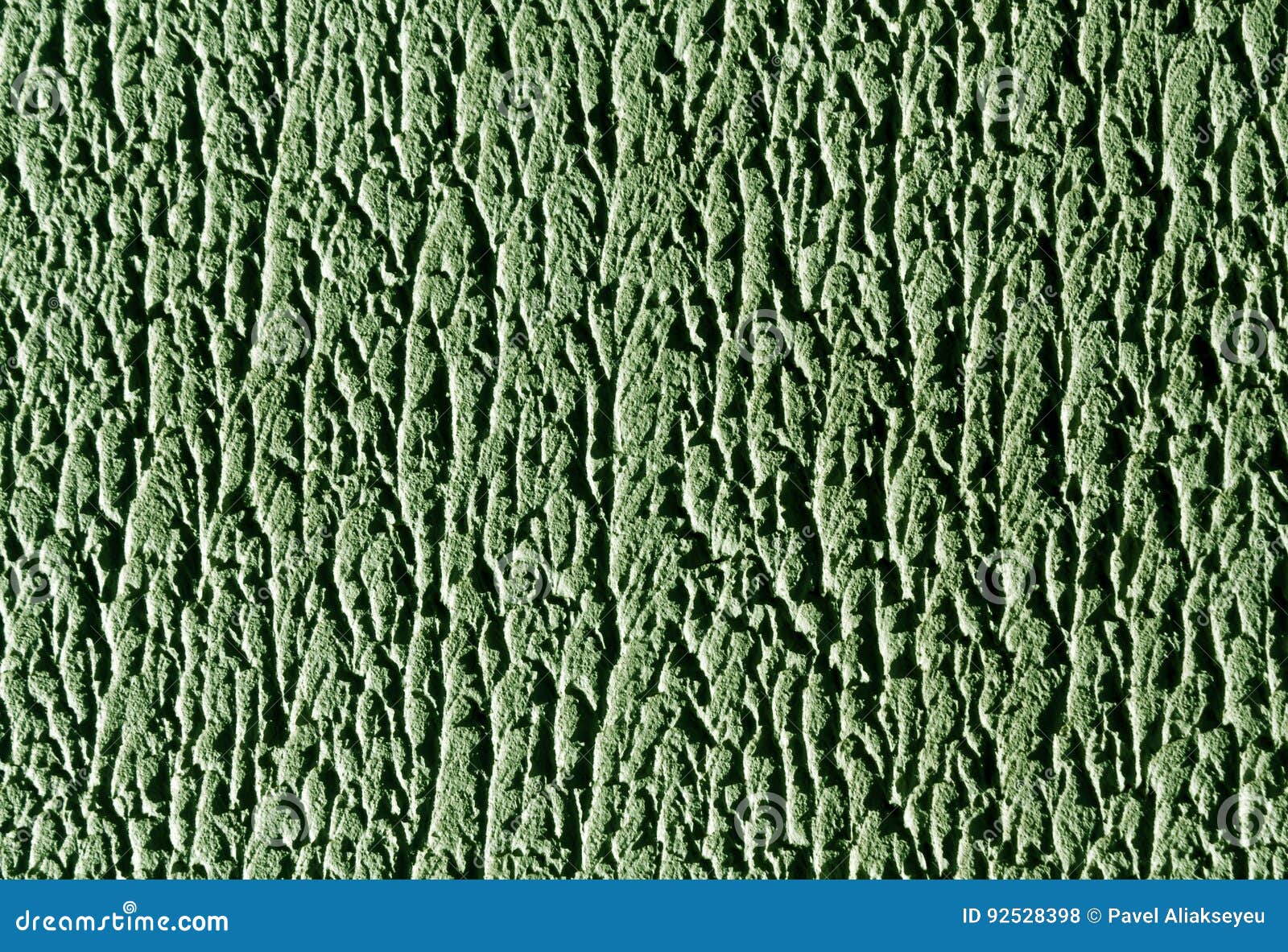 Green Color Plaster Wall Pattern Stock Photo - Image of aged, rough ...