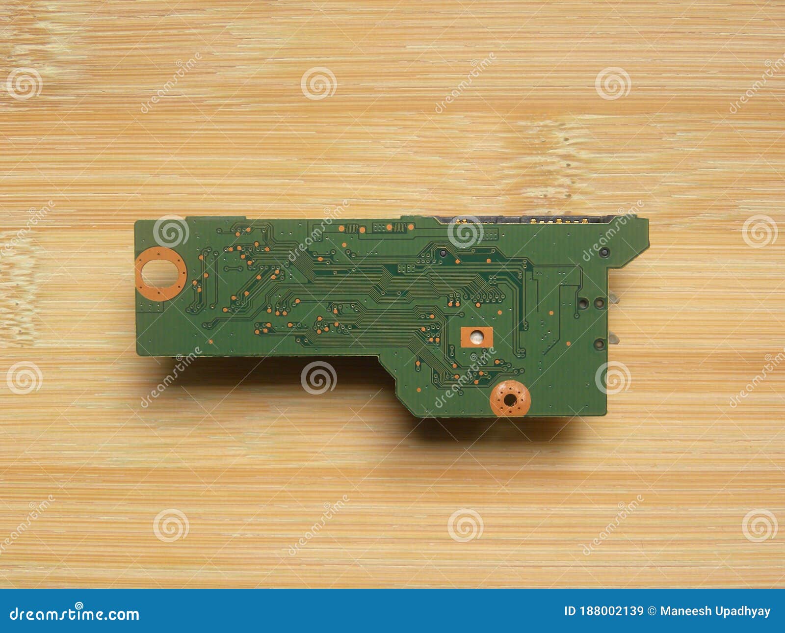 PCB of CD drive stock image. Image of board, drive, computer - 188002139