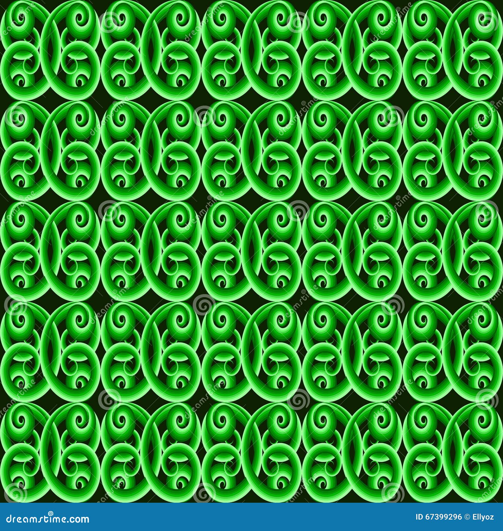 Green Color Seamless Pattern Stock Vector - Illustration of background ...