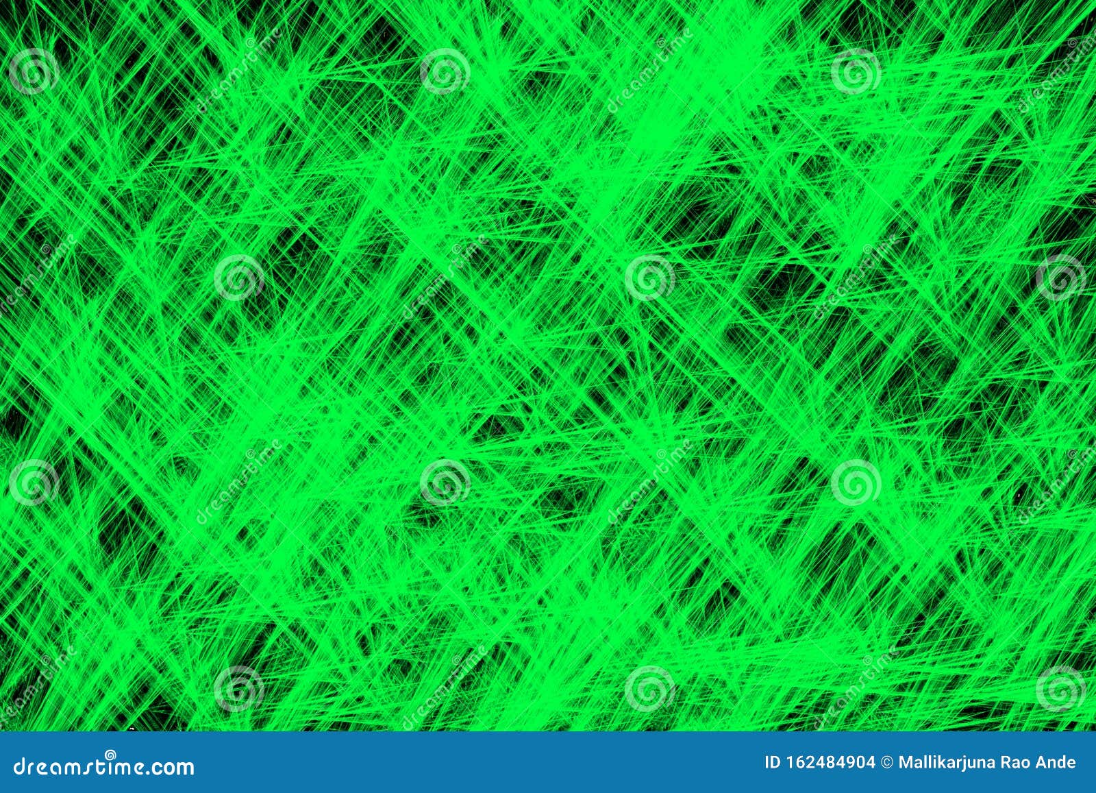 Green Color Sticks on Dark Background Stock Illustration - Illustration ...