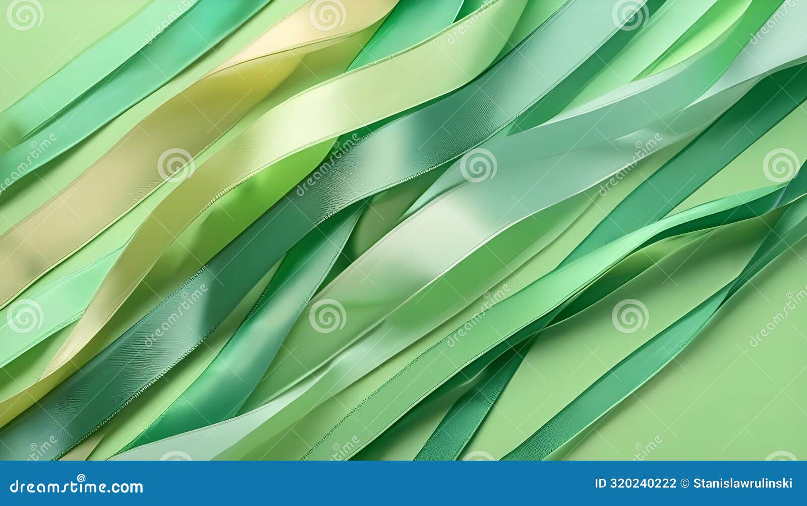 Green Color Strip Wave Curve Line, Abstract Texture Background Stock ...