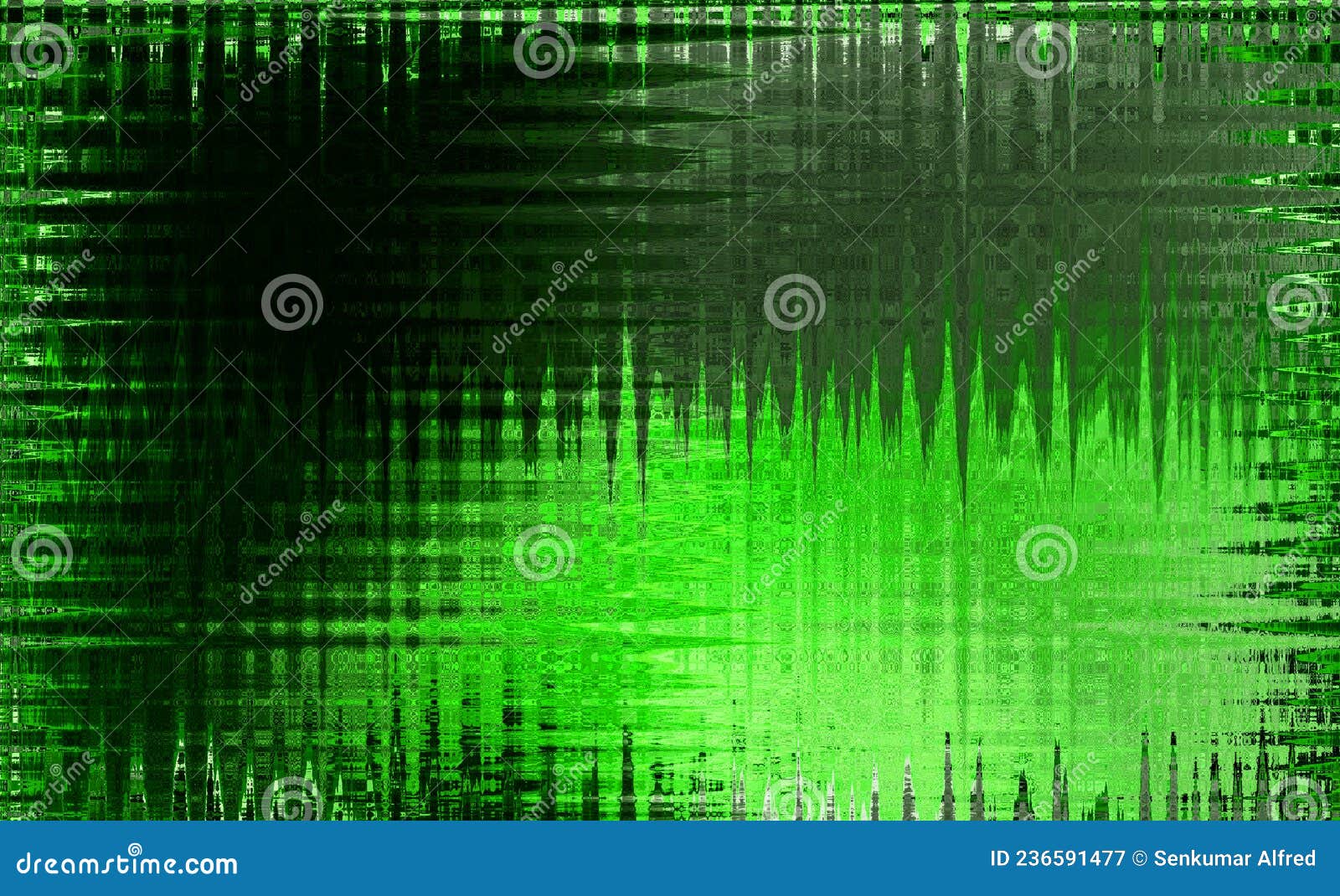 Green Color Water Effect Backdrop or Background Illustration Design ...