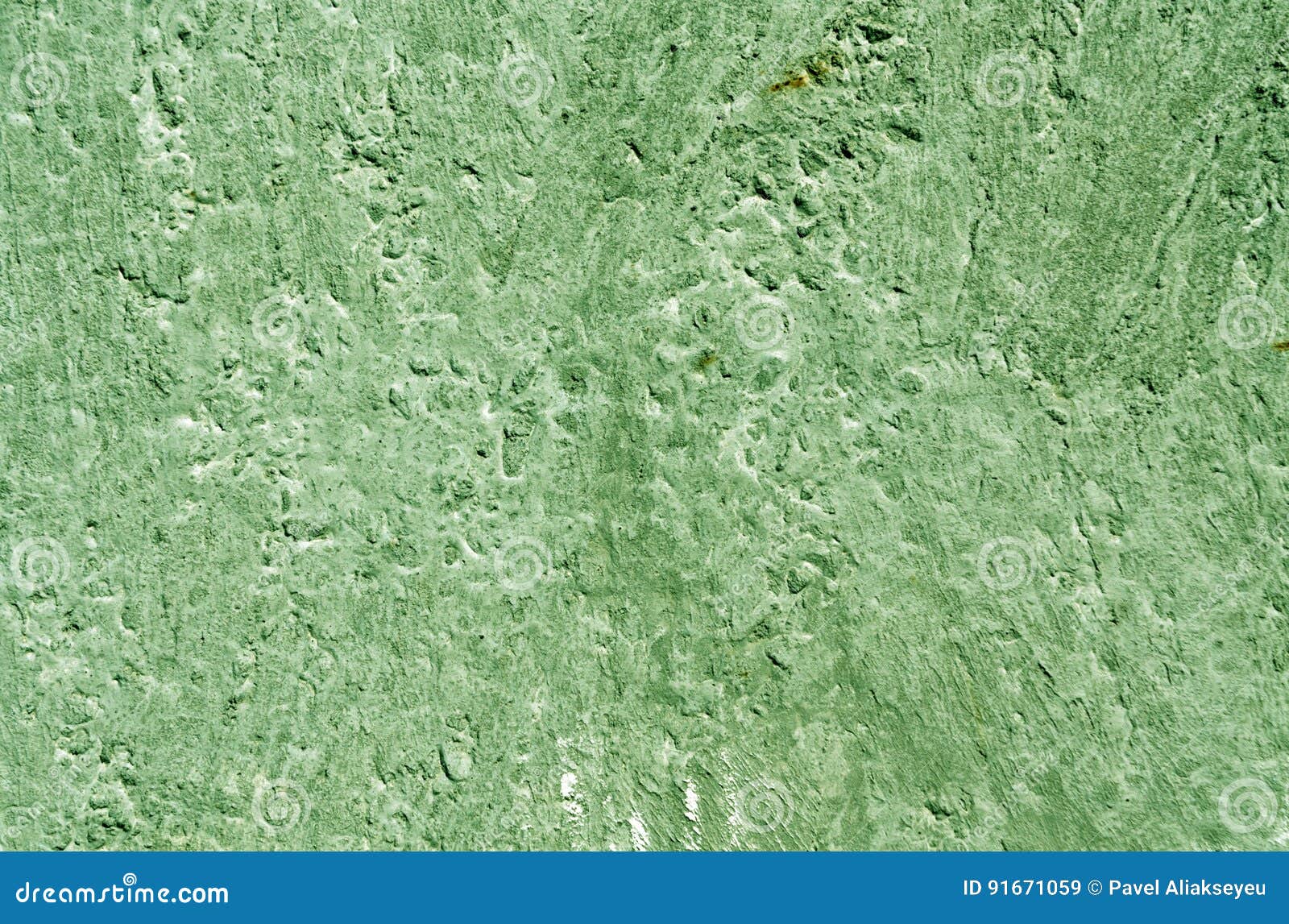 Green Color Weathered Cement Wall Pattern. Stock Image - Image of house ...