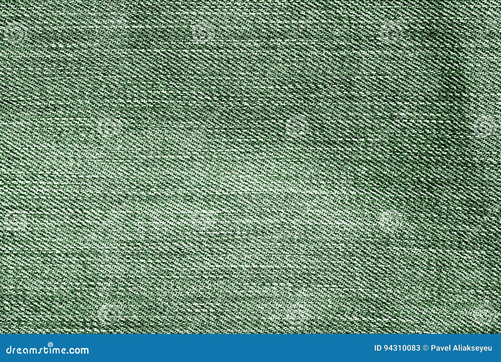 Green Color Weathered Jeans Pattern. Stock Image - Image of fabric ...