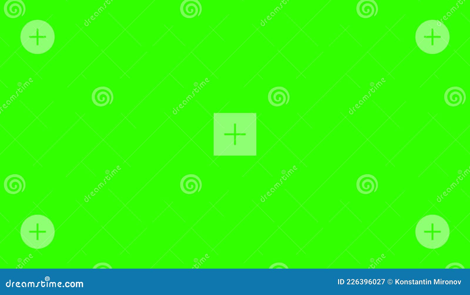 Green Colored Chroma Key Background Screen Flat Style Design Vector ...