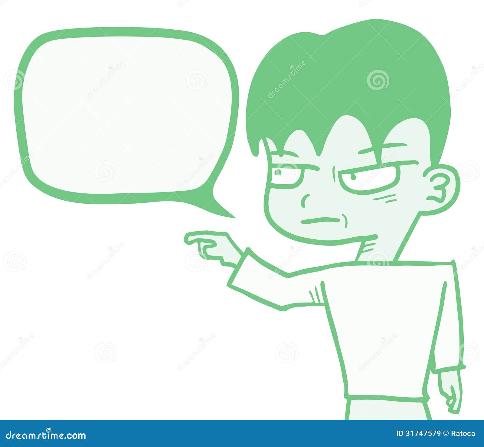 Green comment stock vector. Illustration of language - 31747579