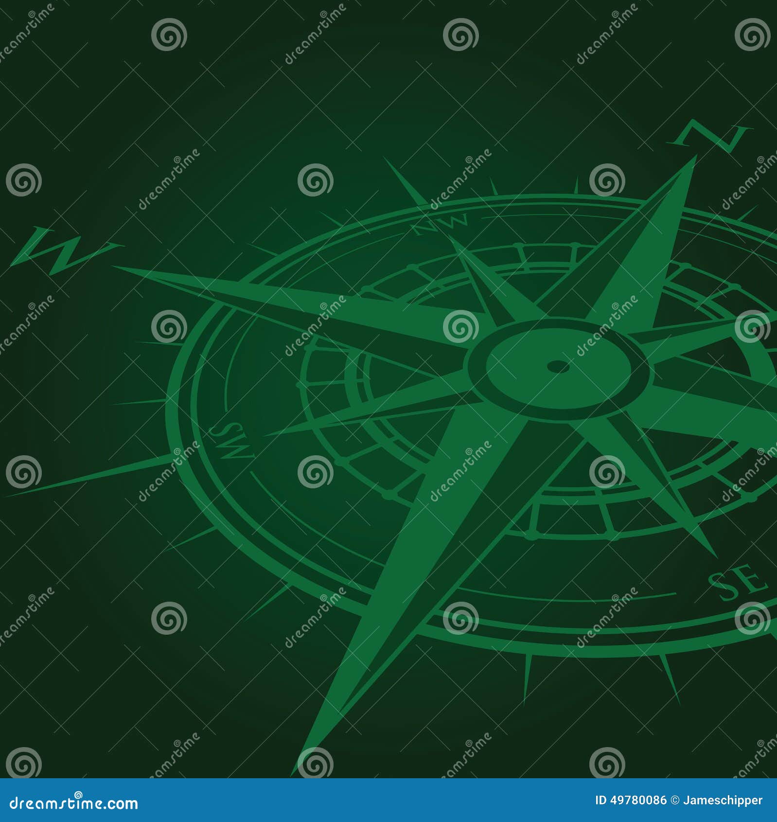 Green compass background stock vector. Illustration of background ...