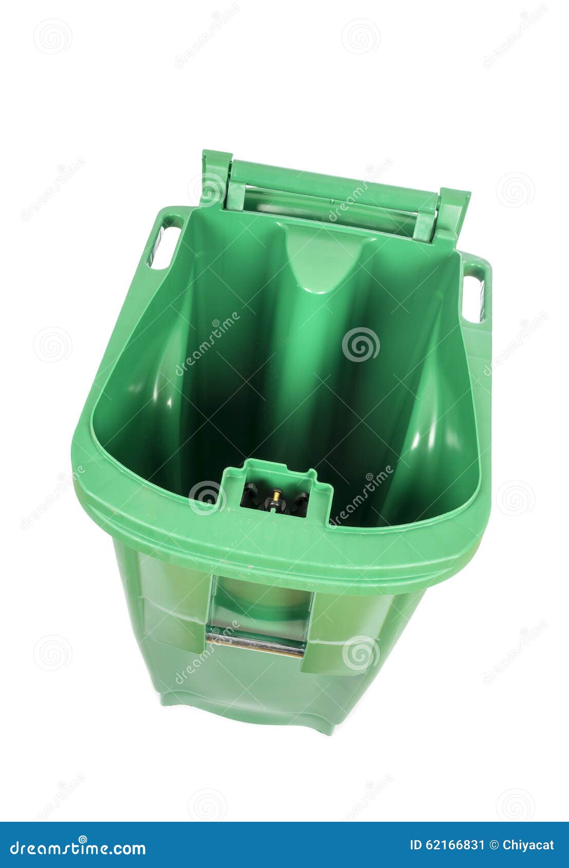 Green Compost and Recycle Bin Isolated on White #2 Stock Image - Image ...