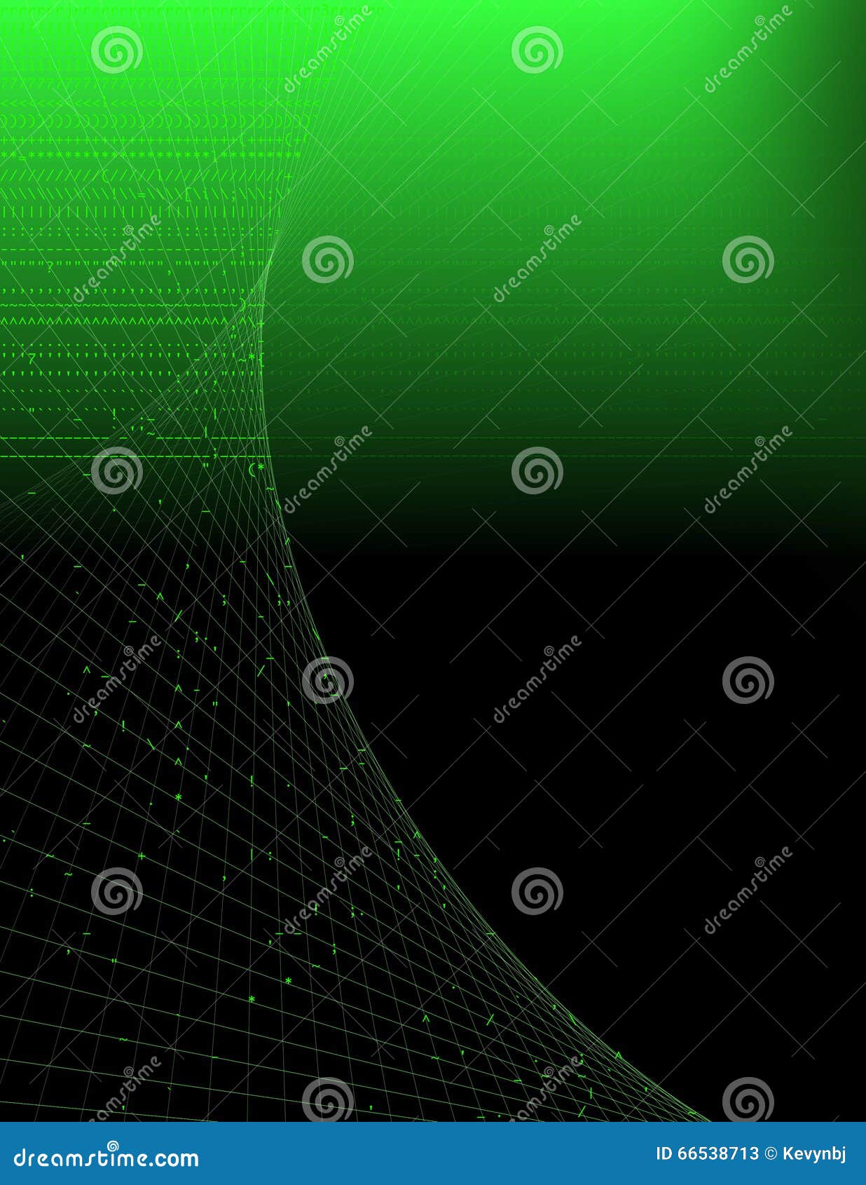 Green Computer Background stock illustration. Illustration of computer ...