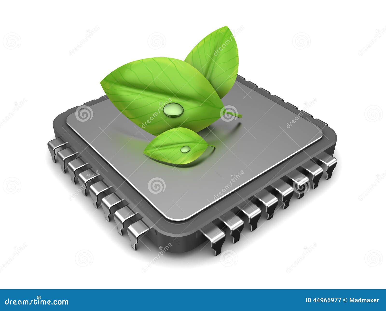 Green computing stock illustration. Illustration of industry - 44965977