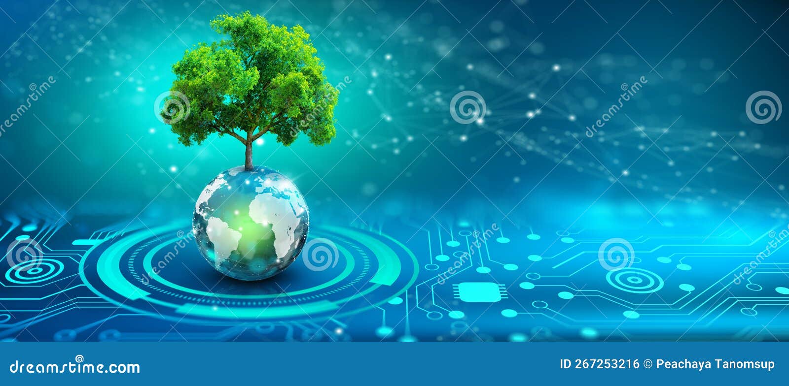 Green Computing, Green Technology, Green it, Csr, and it Ethics Concept ...