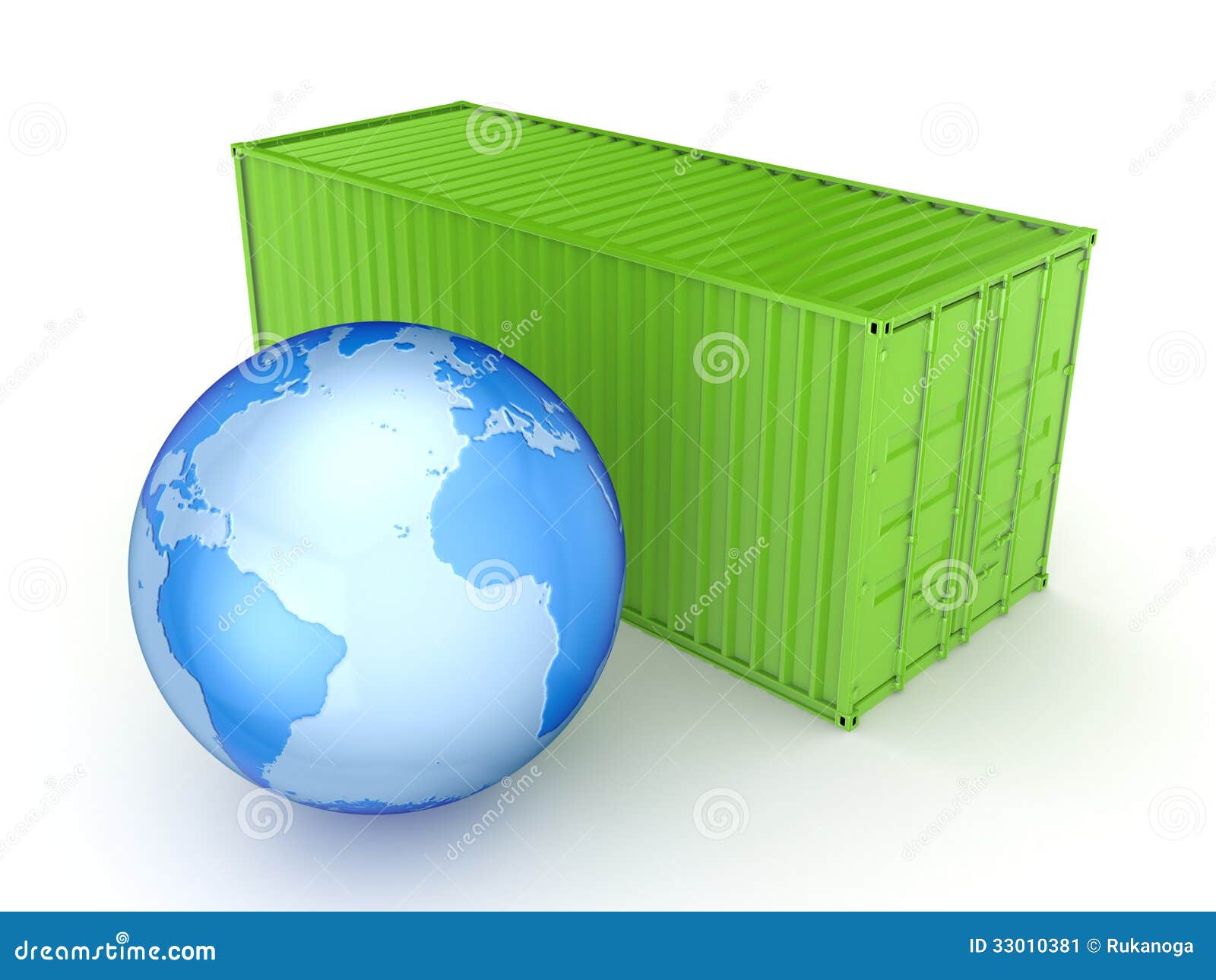 Green Container And Query Mark. Stock Photography | CartoonDealer.com ...
