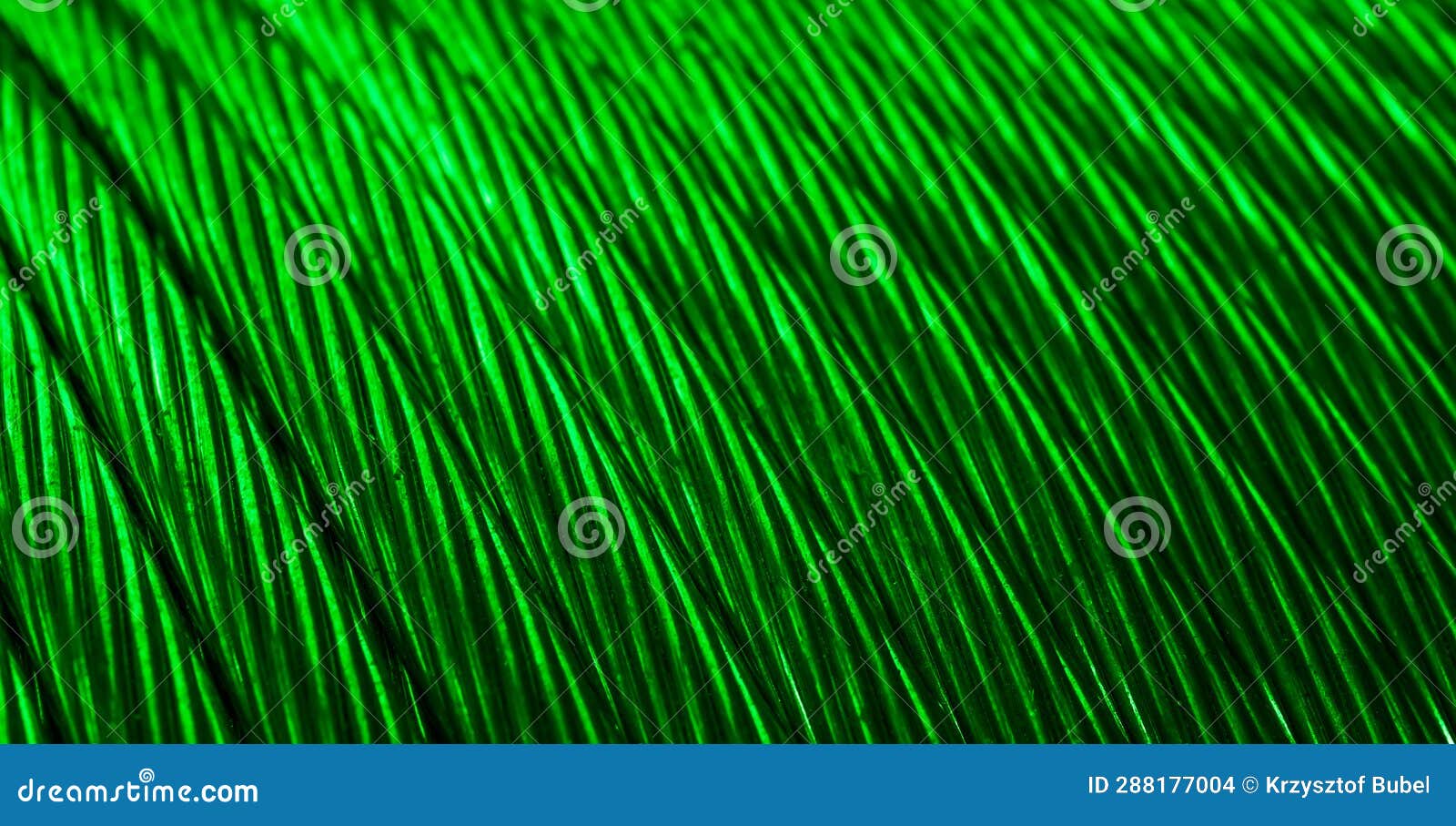 Green Copper Wires with Visible Details. Background or Texture Stock ...