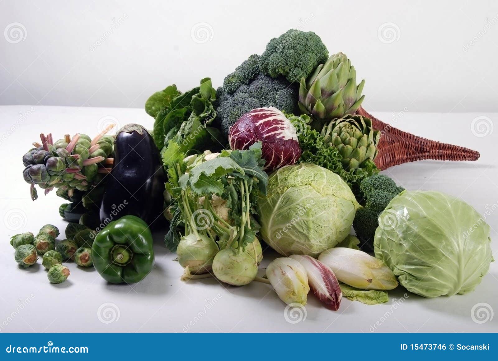 Green Cornucopia stock photo. Image of eggplant, cabbage - 15473746