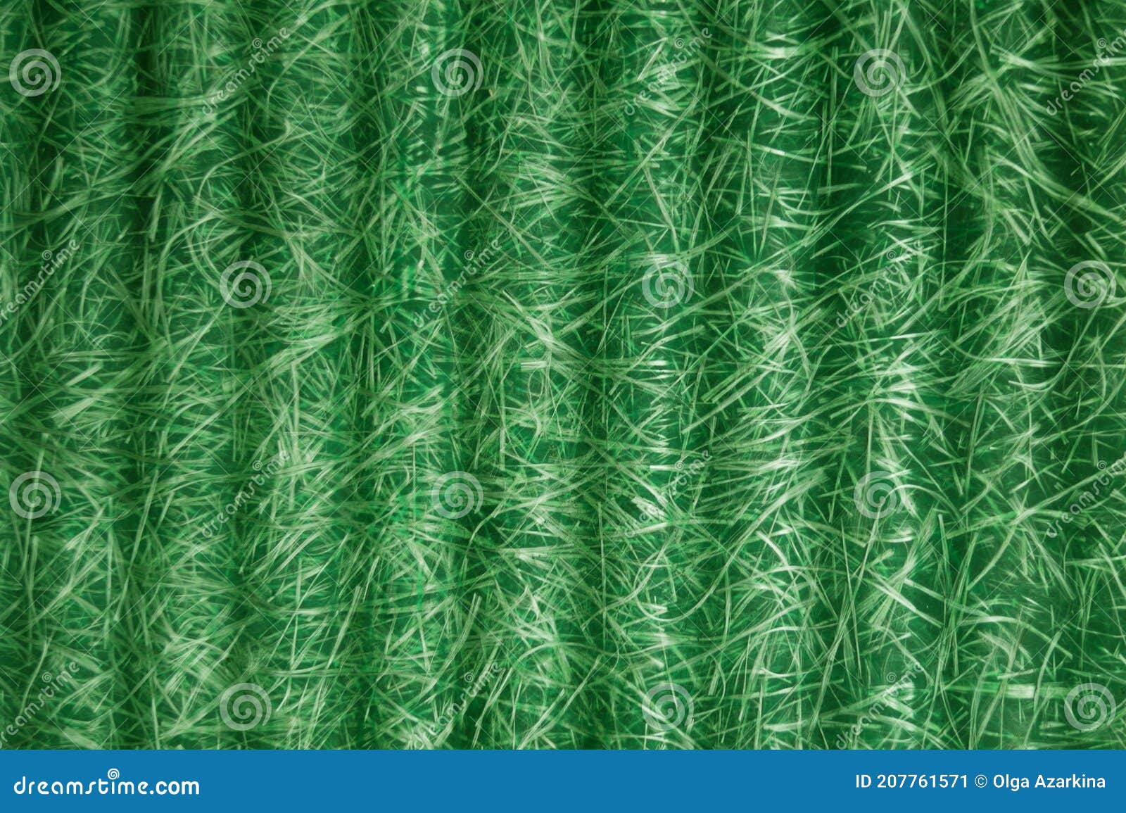 Green Corrugated Texture Background. the Panel is Made of Plastic Stock ...