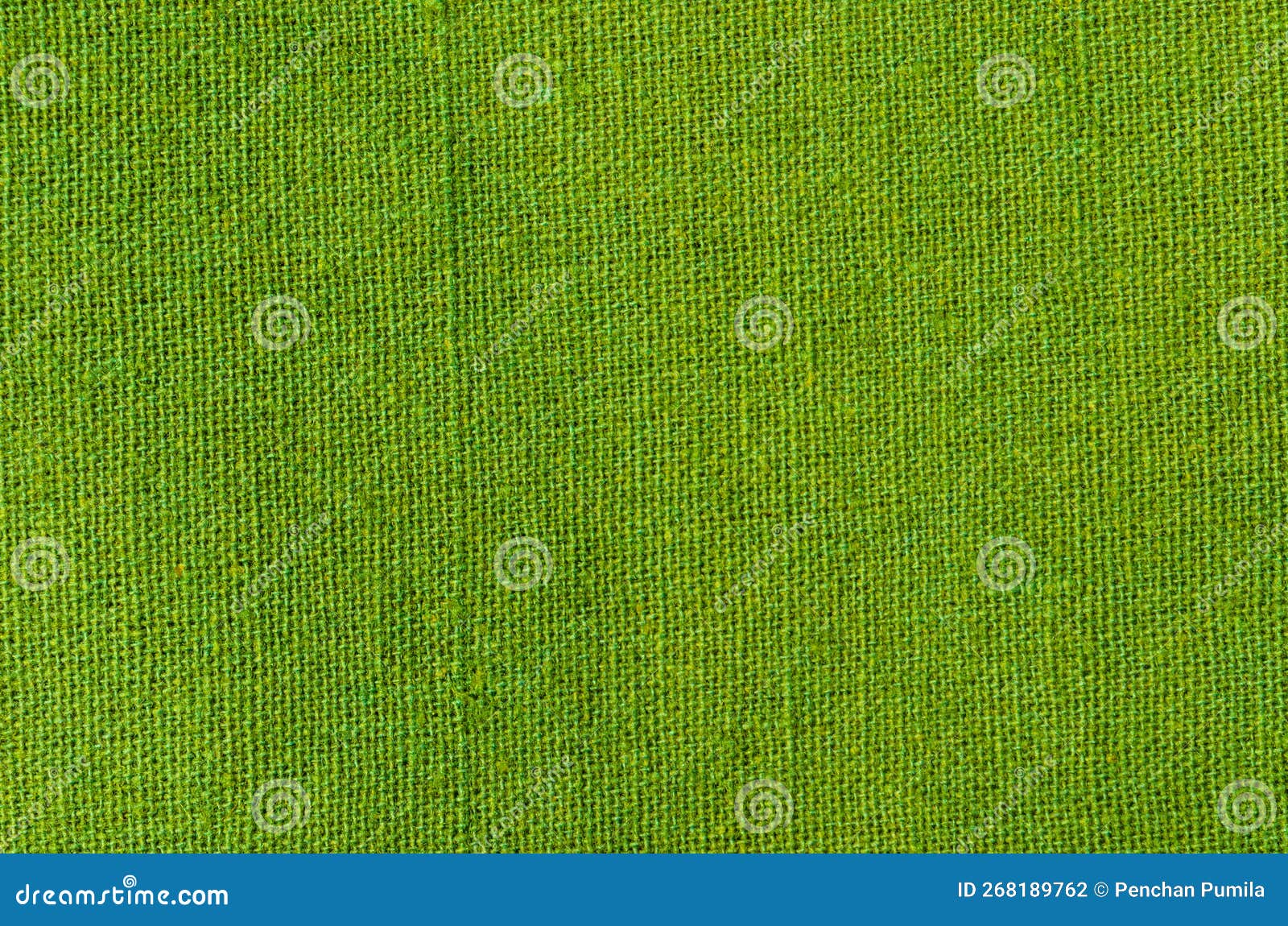 The Green Cotton Fabric Texture As Background Natural Textile Stock ...