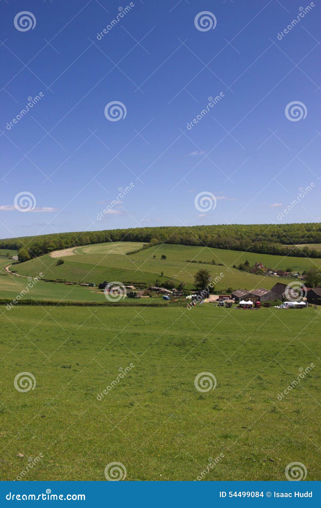 Green Countryside stock photo. Image of england, filling - 54499084