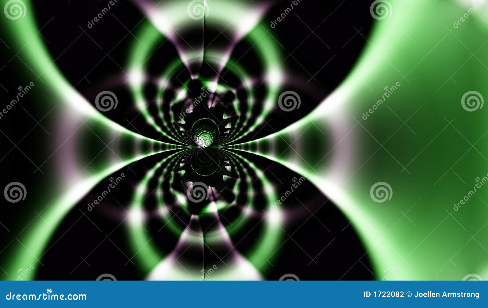 Green Crazy Fractal stock illustration. Illustration of green - 1722082