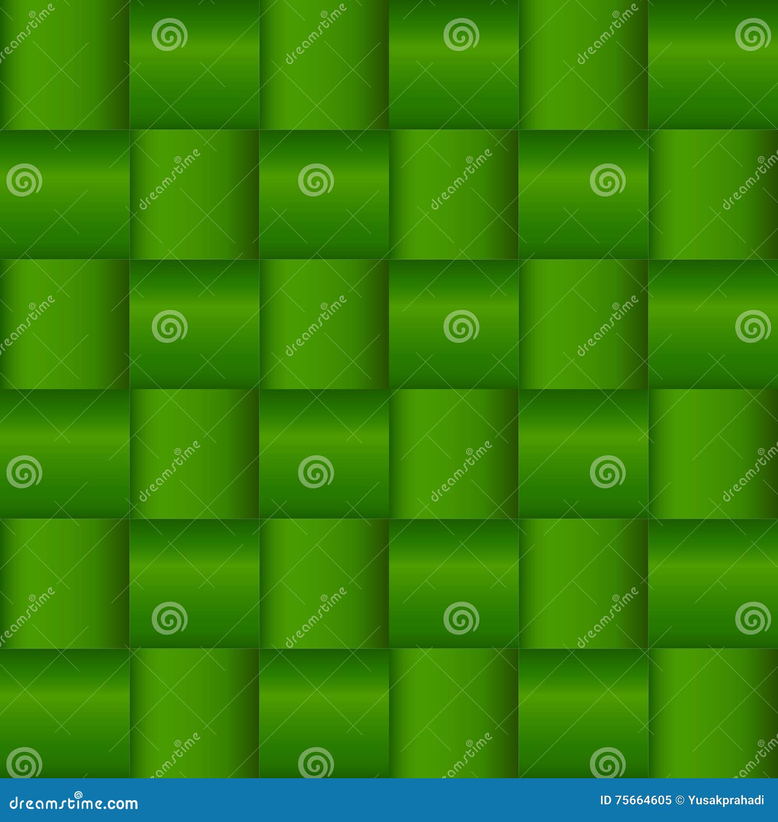 Green Criss Cross Woven Pattern Stock Vector - Illustration of material ...