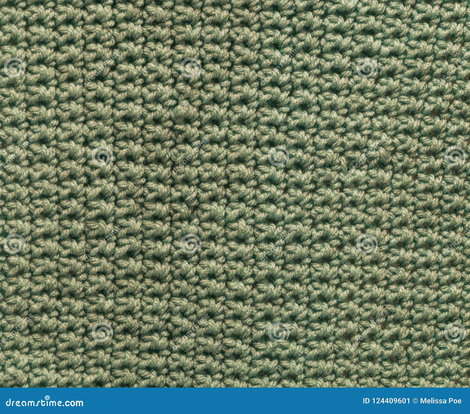 Green Crochet Patch stock image. Image of handicraft - 124409601