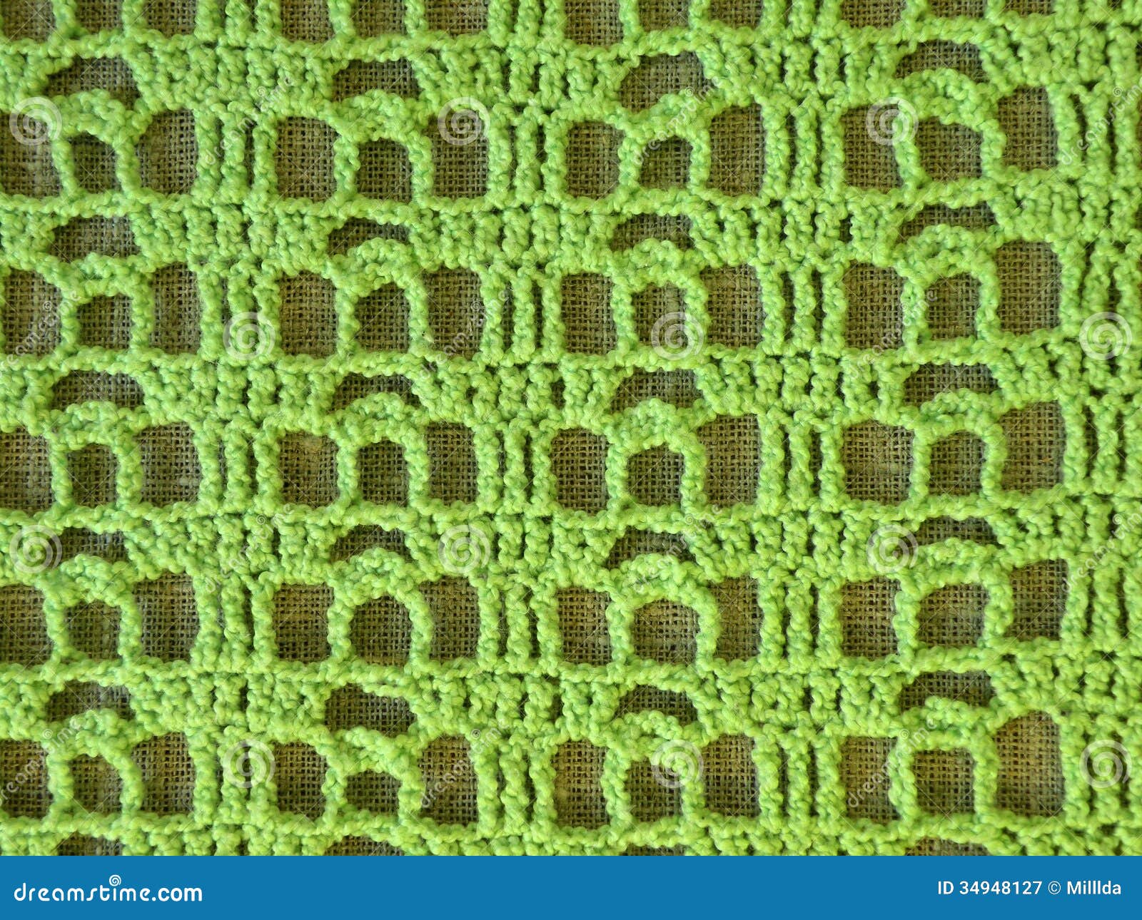 Green crochet stock image. Image of texture, fiber, closeup - 34948127