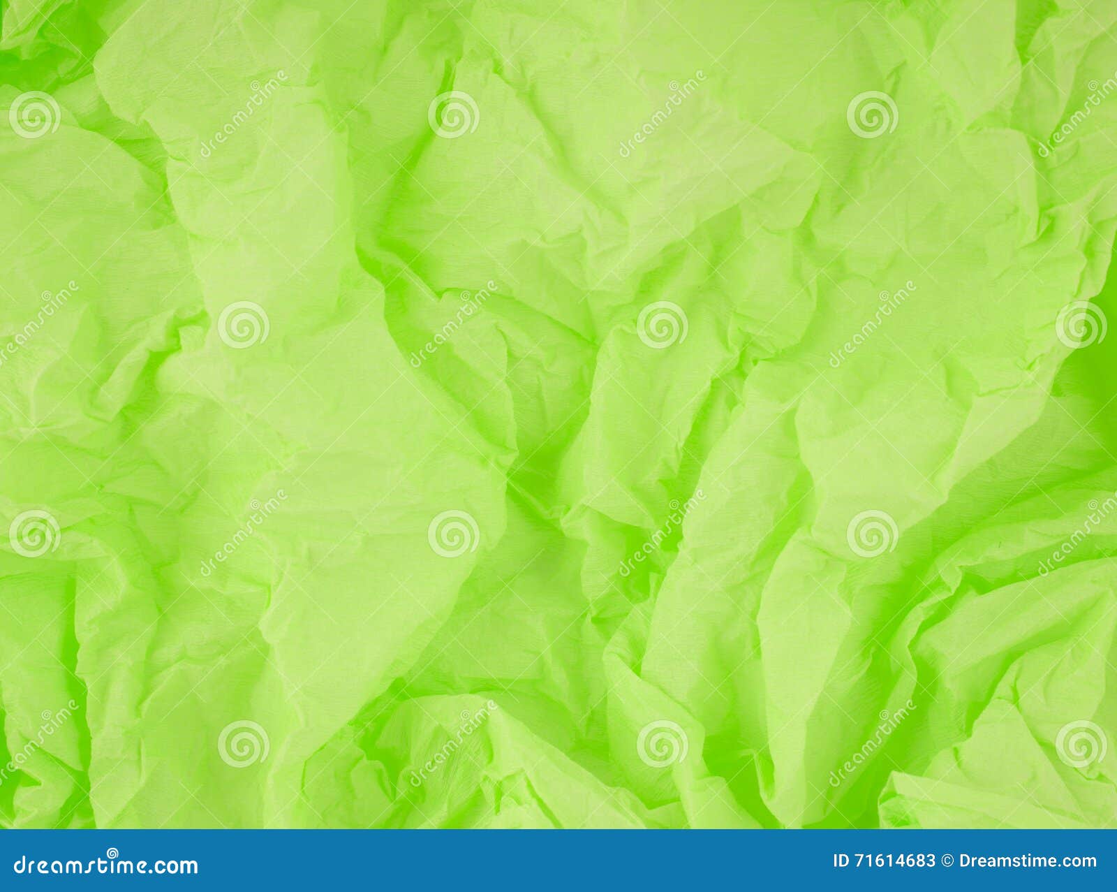 Green crumpled paper stock image. Image of crimson, empty - 71614683