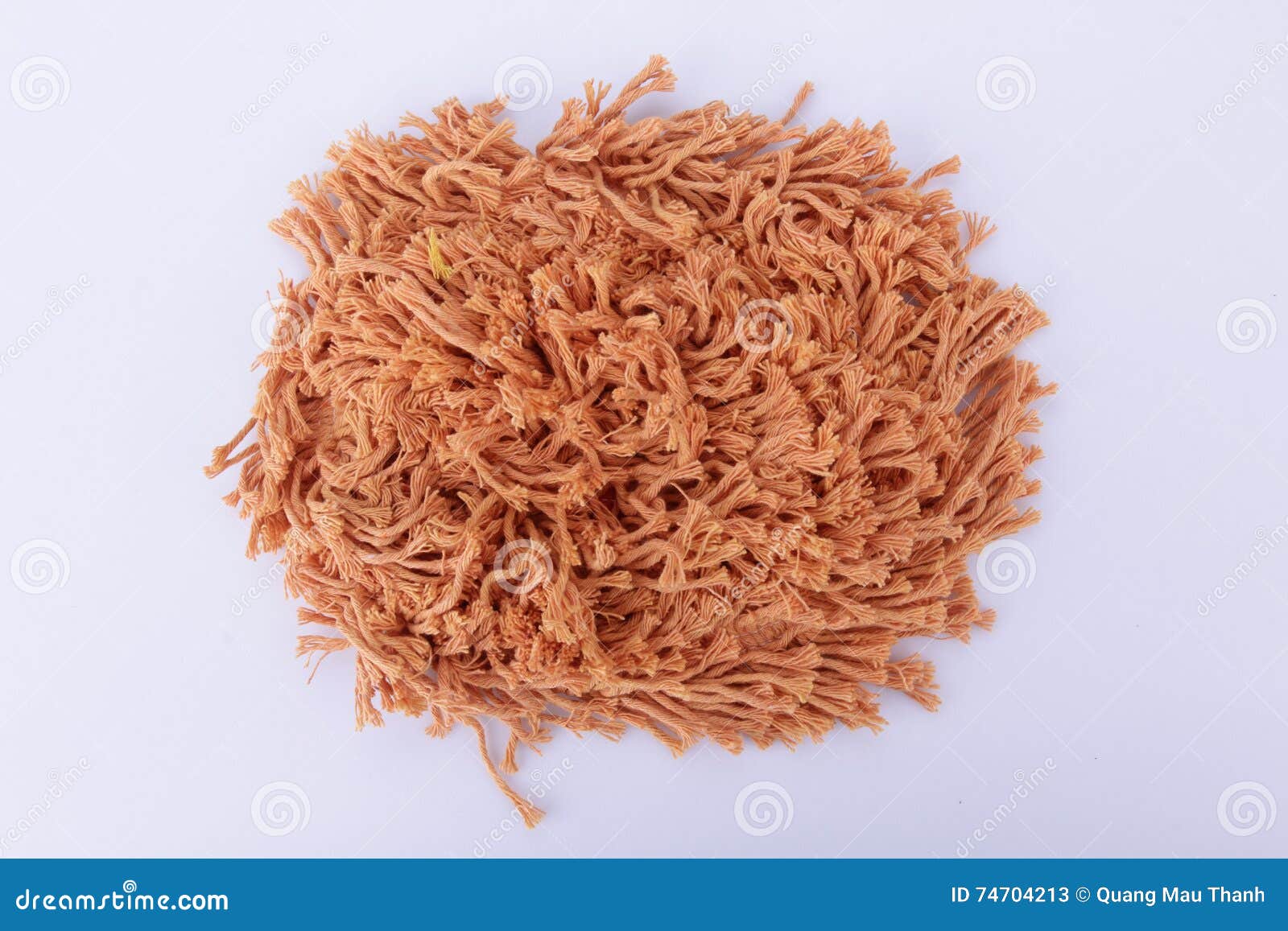 Green Crumpled Rag Over White Isolated Background Stock Image - Image ...