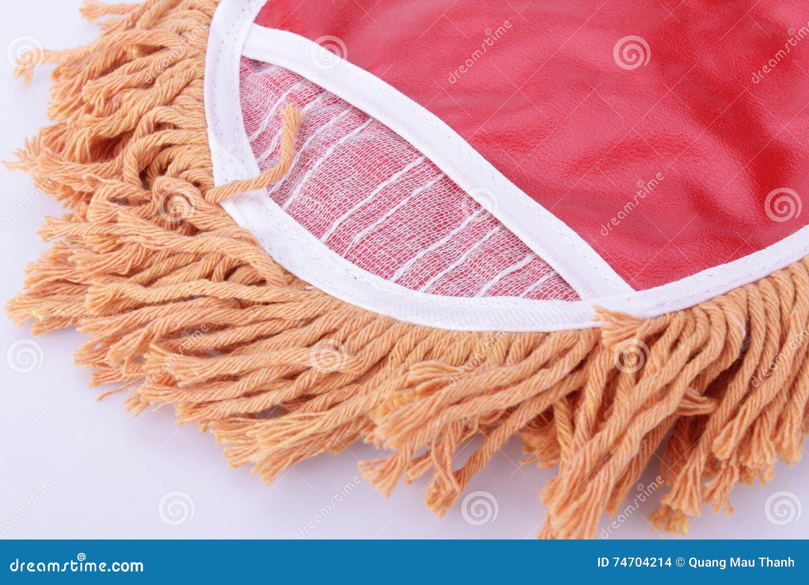 Green Crumpled Rag Over White Isolated Background Stock Photo - Image ...