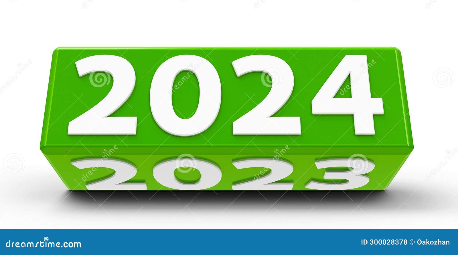 Green Cuboid Basic Simple 3d Shapes Isolated On White Background ...