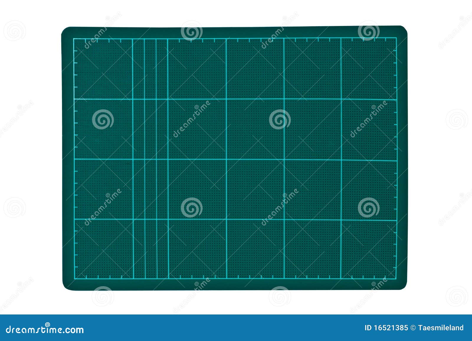 Green cutting mat stock image. Image of utility, ruler - 16521385