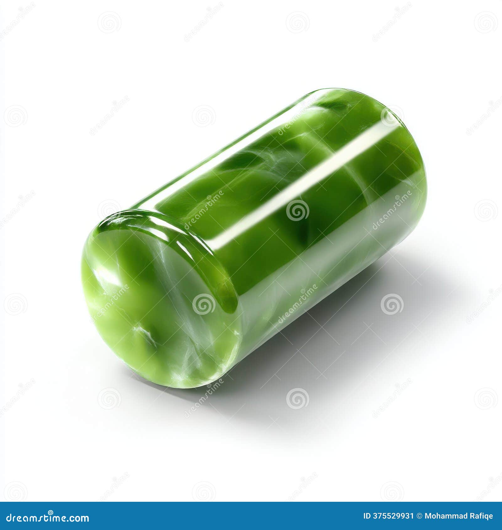 Green Cylinder With Flying Shamrocks For St. Patrick`s Day Vector ...