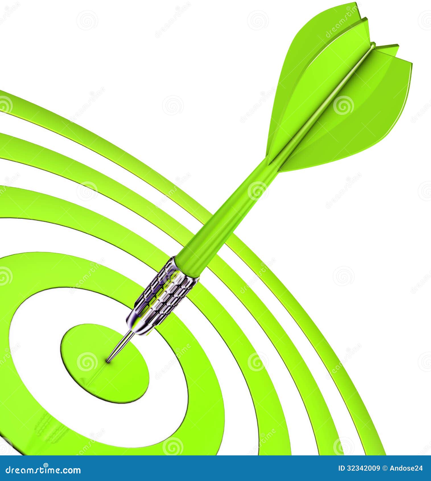 Green dart stock image. Image of concentrate, motivation - 32342009