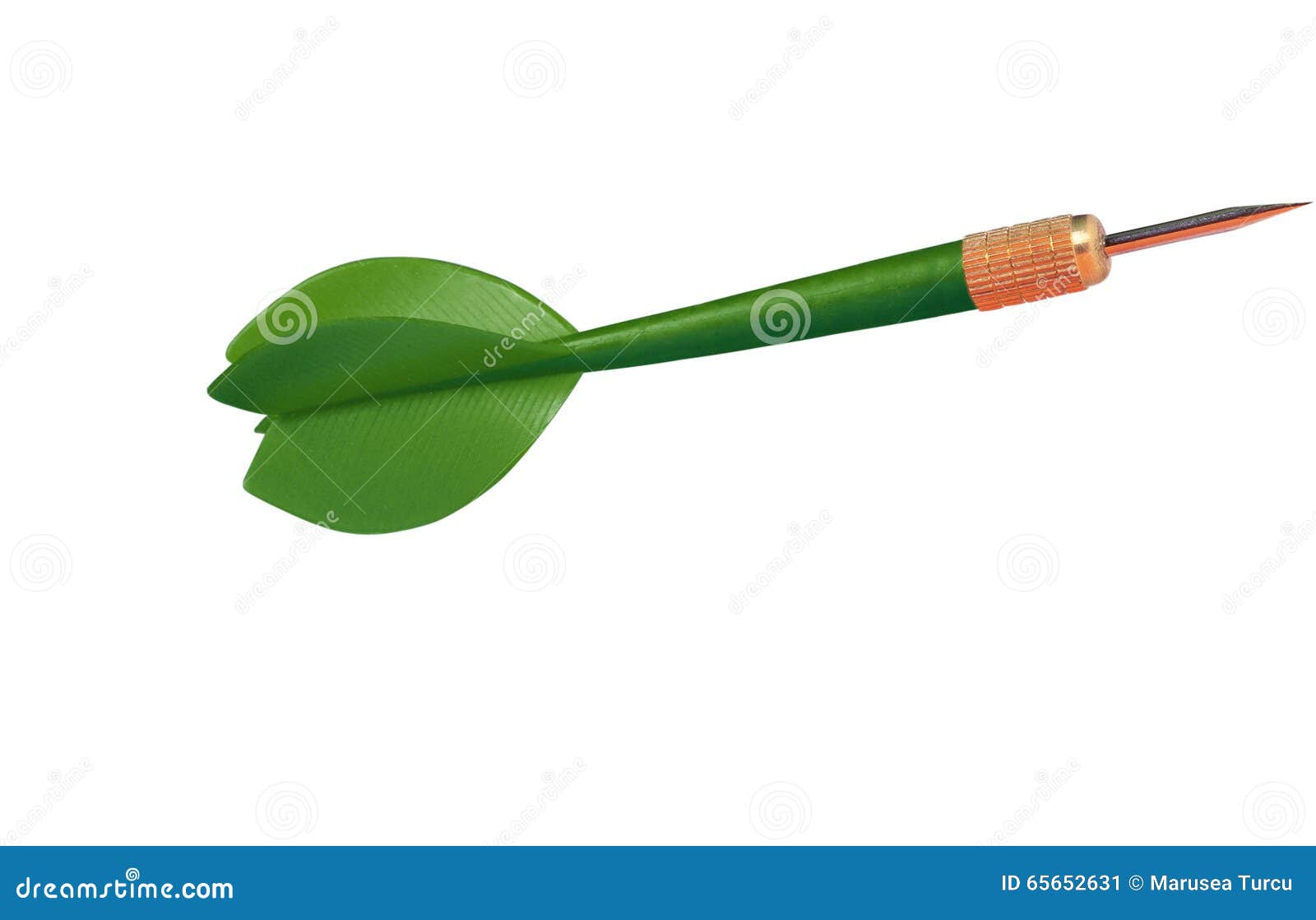 Green dart stock image. Image of green, objective, cutout - 65652631
